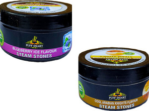 Puff Smart Premium Quality Herbal Stone Flavor Each 100g Blueberry Ice ...