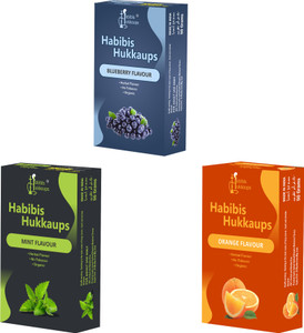 Habibis hukkaups Herbal Flavour Blueberry+Mint+Orange Blueberry, Mint ...