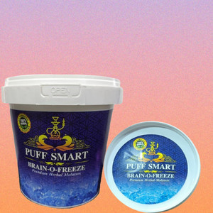 Puff Smart Premium Herbal Flavor Bucket 1Kg Brain-o-Freeze Hookah ...