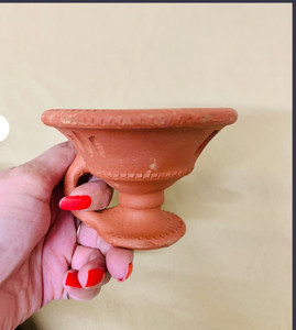 Hk Group DHOOP STAND /DHOOP DANI /DHOOPDA/HAVAN KUND 1 PCS [ CLAY ...