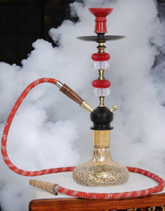 Duman Premium Designer Crystal Style 14 inch Iron, Glass Hookah Price ...