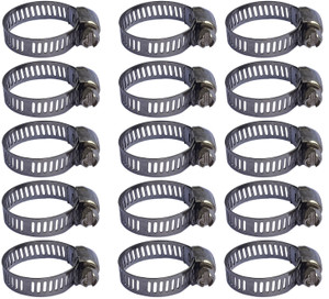 ESEKSAFAR 15pcs Alloy Steel Easy Adjustable Pipe Clamp 1inch Size ...