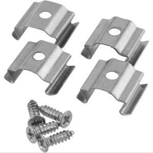 AMA OUTLIGHT Metal LED Tube Fixtures Wall Clamp with Screw /Mounting ...