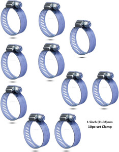 ESEKSAFAR 10pcs Alloy Steel Easy Adjustable Pipe Clamp 1.5inch Size ...