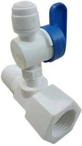 WATER POINT Plastic Inlet Valve/Connector with coupling for Ro Hose ...