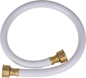 Viking 3724 600mm (24”) Long Brass Tail & Nut Connection Pipe (White ...