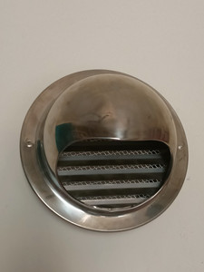 HOME APPLIANCES BAZAAR Steel Cowl Vent Round Stainless-Steel Mesh Cowl ...