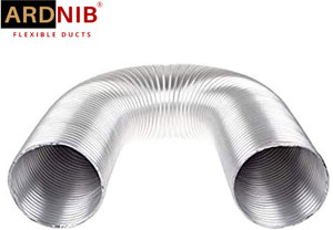 Ardnib 8 inch/10ft Aluminium Flexible Pipe For commercial Duct ...
