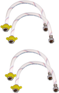 LUXBURY PVC Heavy Connection Pipe for geyser Pipe Pack Of - 4 (18" Inch ...