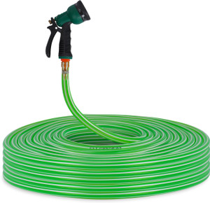 AQUAVIO 5 Met Transparent Zebra Color Water Hose Pipe For Garden ...