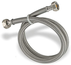 Nenoware geyser connection pipe (Silver, 18 Inch) set of 1 pic 195 ...