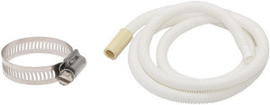 Ninetales 2 Meter Long Washing Machine Inlet Pipe + Hose Clip - Tap ...