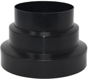 Ardnib PVC Chimney Pipe Reducer 6inch to 5 & 4inch Converter Cone ...