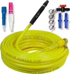 purvish 30 METER FLEXIBLE HOSE PIPE (MULTI-COLOR) WITH ACCESSORIES ...