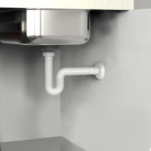 Lipka PVC Flexible Waste Pipe 30 Inches Wash Basin Waste Pipe| PVC ...