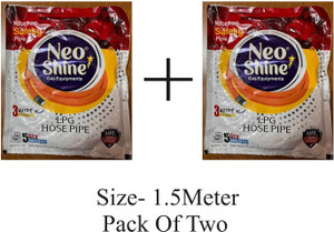 Neo Shine Steel Reinforced LPG Gas Cylinder Hose Pipe Suraksha Steel ...