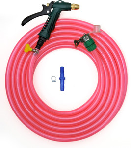 AnshiEnterises 15 METER METALLIC PINK FLEXIBLE HOSE PIPE WITH ...