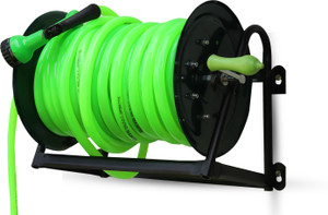 BTH Company Heavy Duty Hose Reel - Wall and Floor Mounted with ...