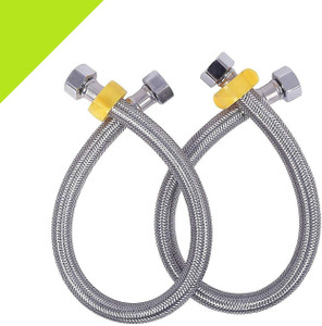 HOME13 Stainless Steel 304 Grade Connection Geyser Wash Basin Pipe ...