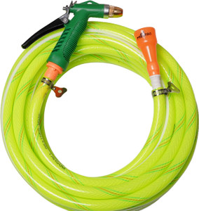MAK 10 Meter 1/2 inch Braided Hose Pipe Gardern, Car & Bike Washing ...