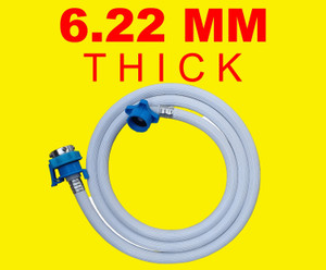 Eaglekart 5 Meter Hot & Cold Water Inlet PVC Hose Pip for All brand ...