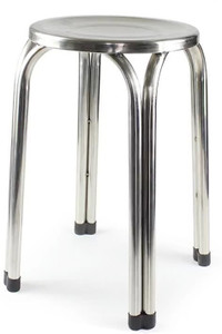 P P CHAIR Steel Stool for Home/Doctor/Medical/Bathroom/Hospital/Clinic ...