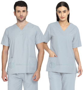 NIYO Scrub Suit Medical Scrubs for Doctors Men Women Scrub Suit Light ...