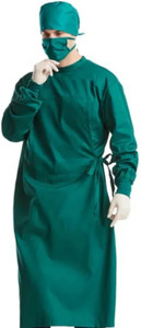 GHS HEALTHCARE Hospital Wrap Around Surgeon Gown Hospital Scrub Price ...