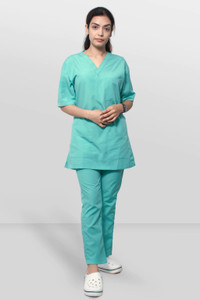 ARA UNIFORMS Women Basic Scrub Suit | Summer Workwear uniform Shirt ...
