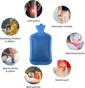 MEZIRE Rubber Hot Water Bag Back, Knee, Shoulder, Cramps, and Neck Pain ...