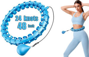 JLoibao Smart Hula Hoop For Weight Loss Tummy Shaper Equipment For ...