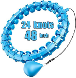 PRIMEZOON Smart Hula Hoop Exercise Ball Hoola Hoop Ring Weight Loss for ...