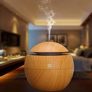FINESTUFF Mini Wooden Humidifier Portable Room Air Purifier Portable ...