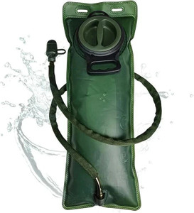 CAMPSOR Foldable Hydration Bladder with Straw Water Bladder Leakproof ...