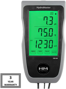 HM DIGITAL HM-500 HydroMaster pH/EC/TDS/Temp Continuous Monitor With 3 ...