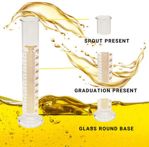 BOMBEY SCIENTIFIC Fuel Testing Kit Hydrometer-0.800-0.850, & Glass Test ...