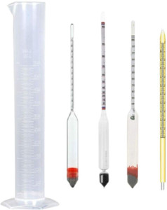 BOMBEY SCIENTIFIC Fuel Testing Kit (Hydrometer-700-750, 750-800, 800 ...