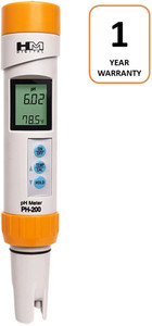 HM DIGITAL Waterproof Handheld PH-200 pH Meter With Carrying Case and ...