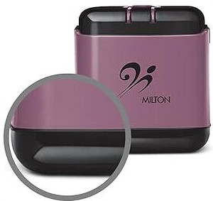 MILTON 1.4 L Plastic Arctic Ice Pail 1400 ml, Dark Pink Ice Bucket ...