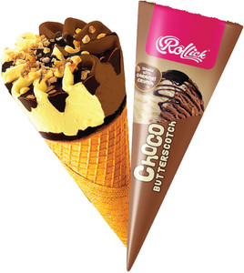 Rollick Chocolate Choco butterscoch Cone Price in India - Buy Rollick ...