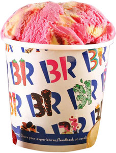 Baskin Robins Strawberry Banana Ice cream Price in India - Buy Baskin ...