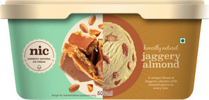 Nic Almond Jaggery Ice Cream Price in India - Buy Nic Almond Jaggery ...