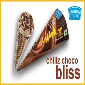 Mother Dairy Chocolate Chillz Choco Bliss Ice Cream Cone Price in India ...