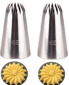Rvs fantastikitchen store 6B Nozzle (Pack of 2) Stainless Steel Round ...