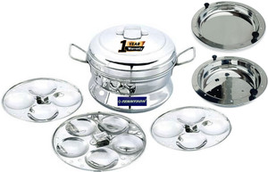 TENNYSON TRADITIONAL IDLY POT / IDLI PAANAI 13 IDLIES WITH DHOKLA ...