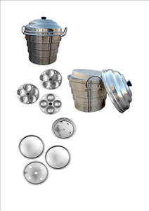 Diya Mirror Polish Idli Maker/Dhokla/Khaman Maker Standard Idli Maker ...