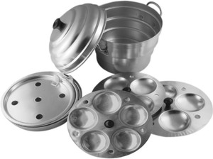 Diya Aluminium anodized Idli Maker/Dhokla/Khaman Maker Standard Idli ...