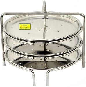 NCB NCB-IDIYAPPAM PLATE-3 WITH STAND Induction & Standard Idli Maker ...