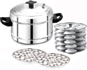 Prithi Home's and Kitchen Stainless Steel Idly cooker/Maker Combo ...
