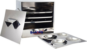 Bestofry Stainless Steel Idly Steamer Square Container Idli cooker ...